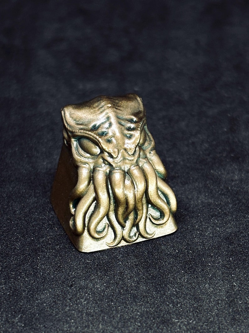 Cthulhu Head Lovecraft Artisan Keycap Cherry MX Eldritch Horror Great ...