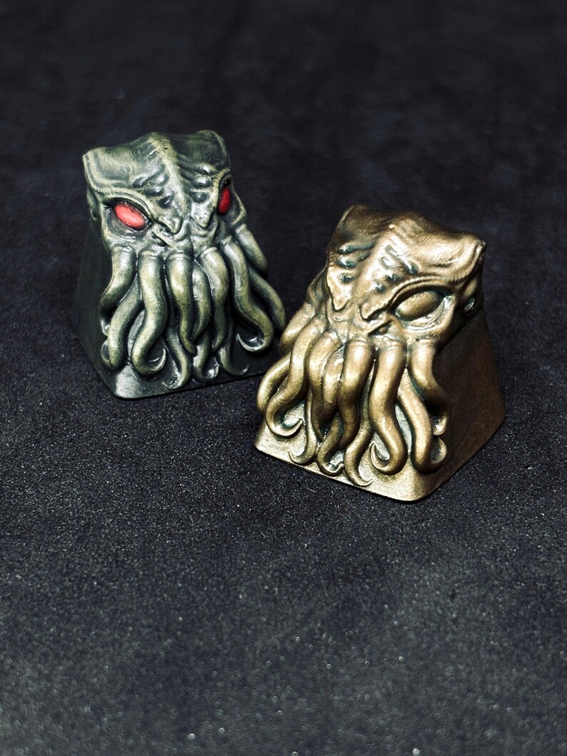 Cthulhu Head Lovecraft Artisan Keycap Cherry MX Eldritch Horror Great ...