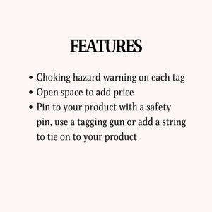 Printable Plushie Hanging Tag Amigurumi Product Label Plush Toy Product ...