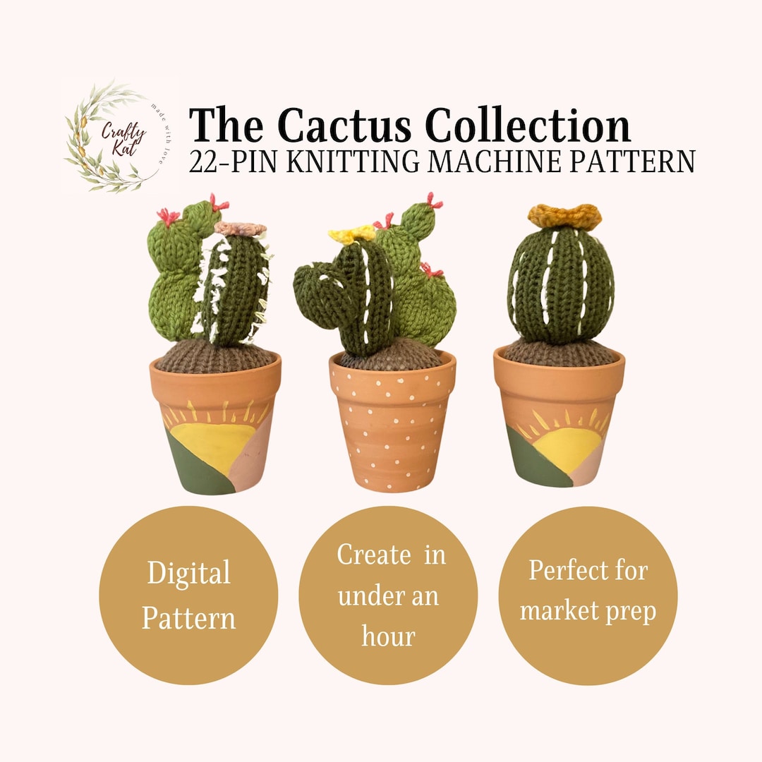 Cactus Digital Knitting Machine Pattern 22 Pin Knitting Machine ...