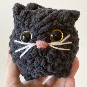 Kitty Plushie Gift for Cat Lover Kitten Handmade Stuffed Animal Cat for ...