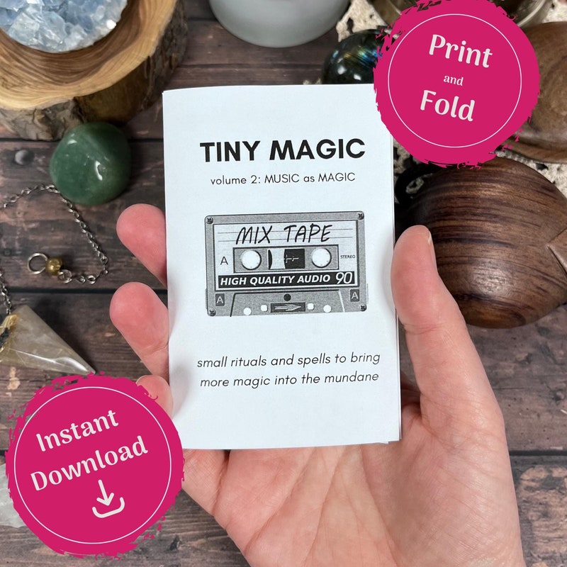 Mini Printable Zine - Etsy