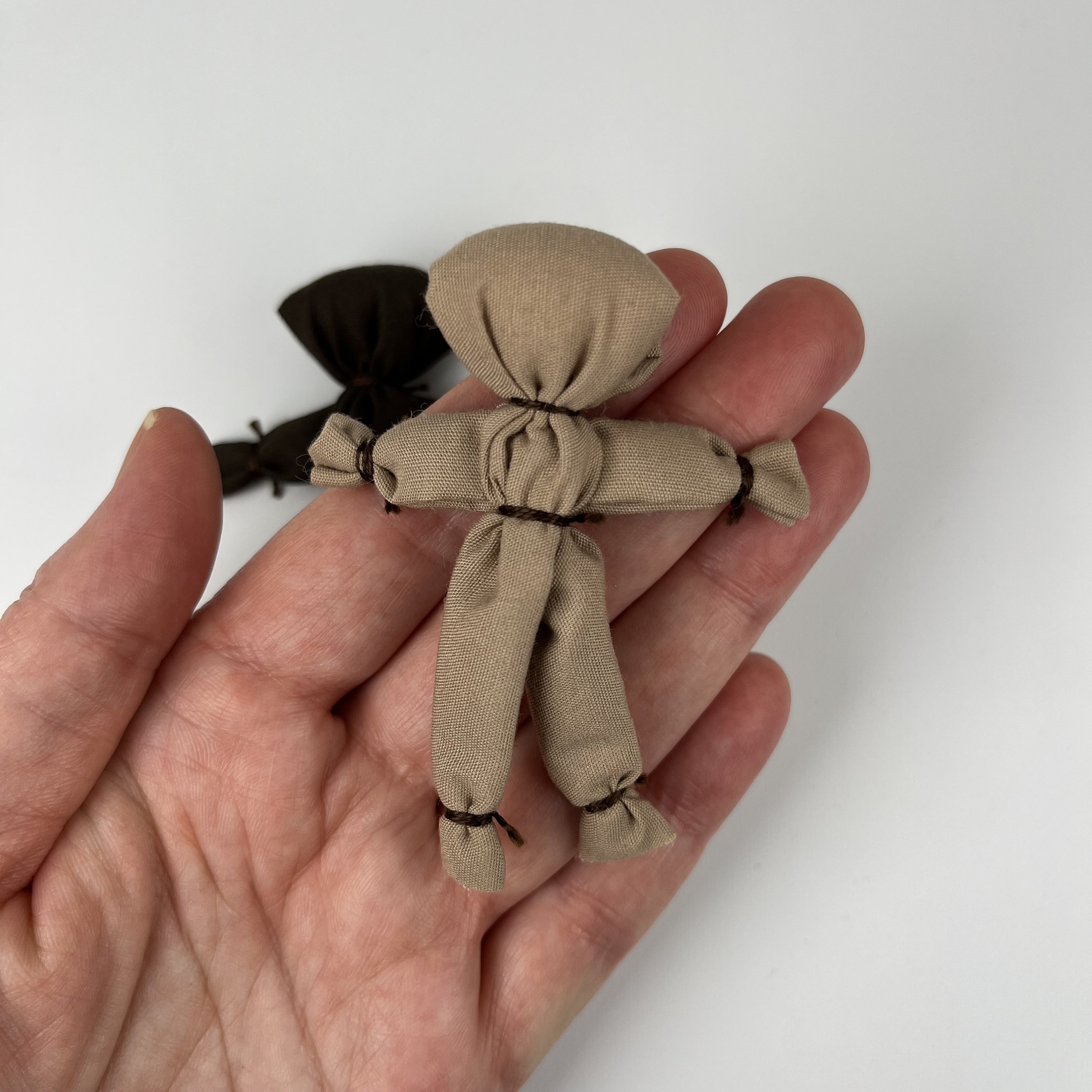 Mini Poppet Spell Doll and Mini Zine poppet Has Never Been Pierced Made ...