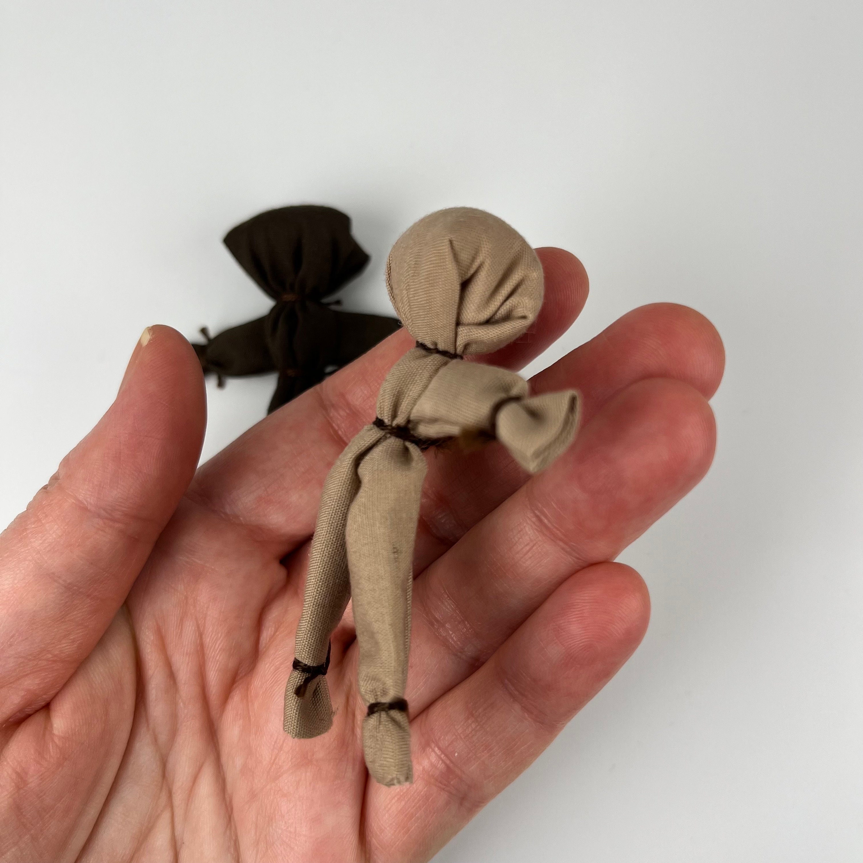 Mini Poppet Spell Doll and Mini Zine poppet Has Never Been Pierced Made ...