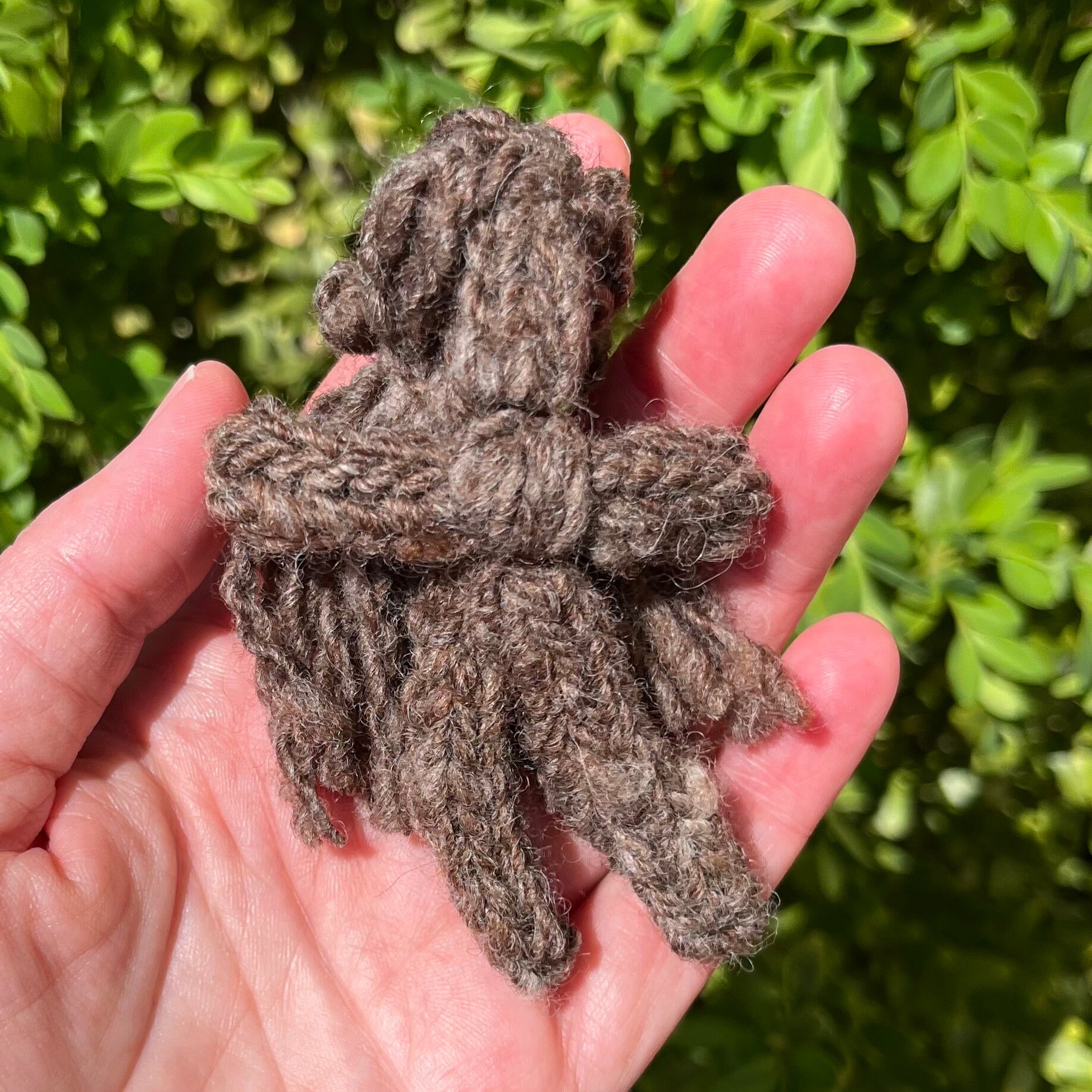 Yarn Poppet Spell Doll Made With Handspun Yarn - Etsy