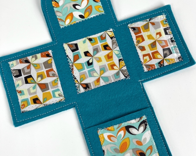 Build Your Own Pocket Altar Shrine (large) With Blue Wool Felt and ...