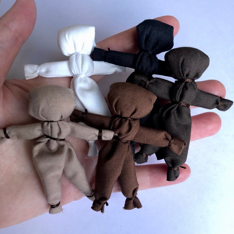 Mini Poppet Spell Doll and Mini Zine poppet Has Never Been Pierced Made ...