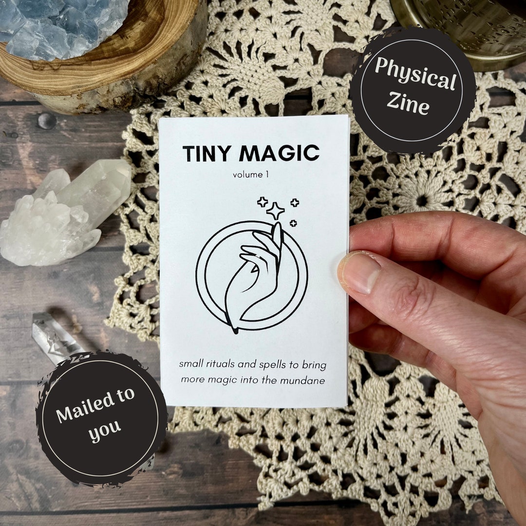 Tiny Magic Volume 1 Mini Zine. Physical Copy Mailed to You - Etsy