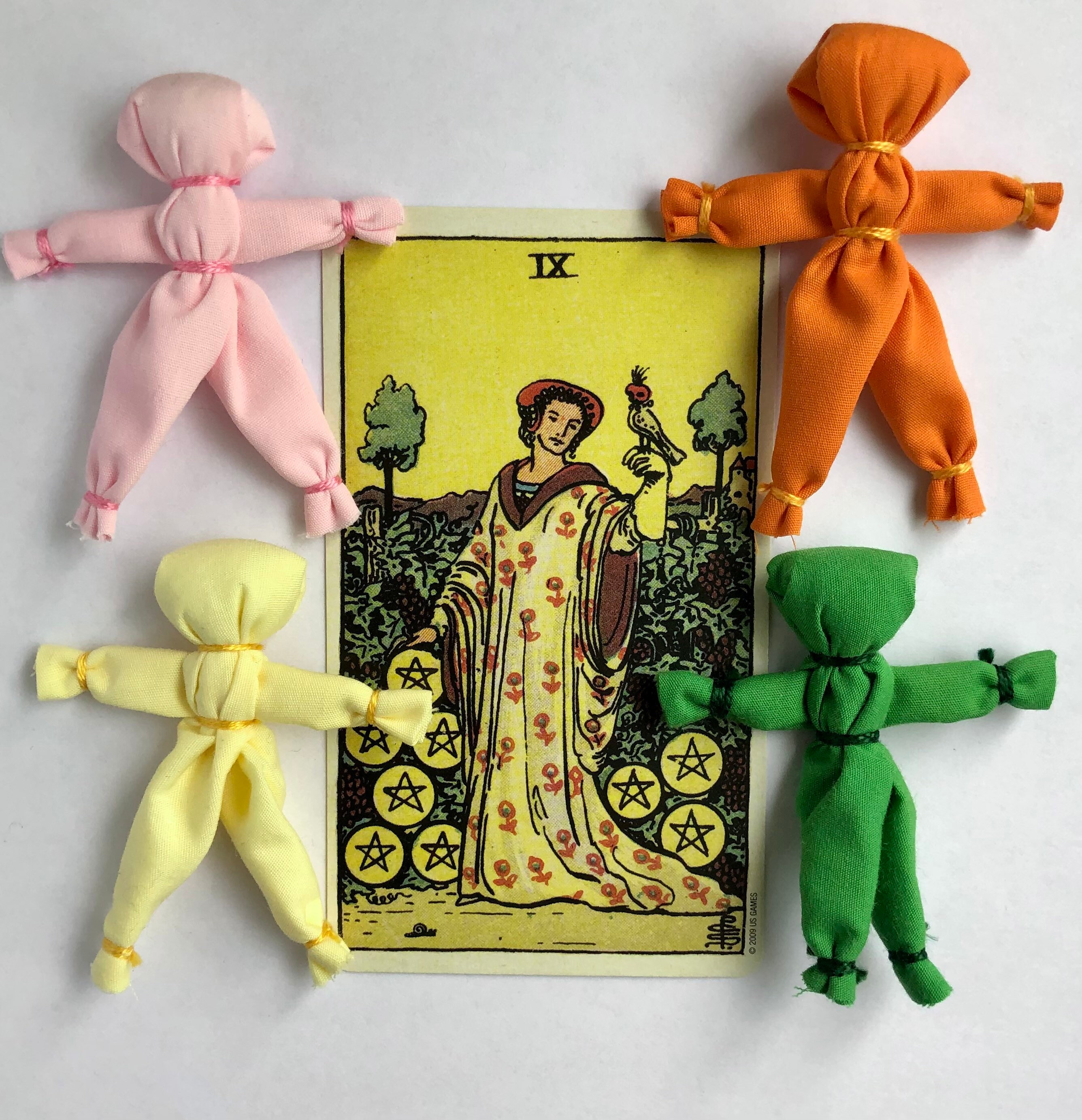 Mini Poppet Spell Doll and Mini Zine poppet Has Never Been Pierced Made ...