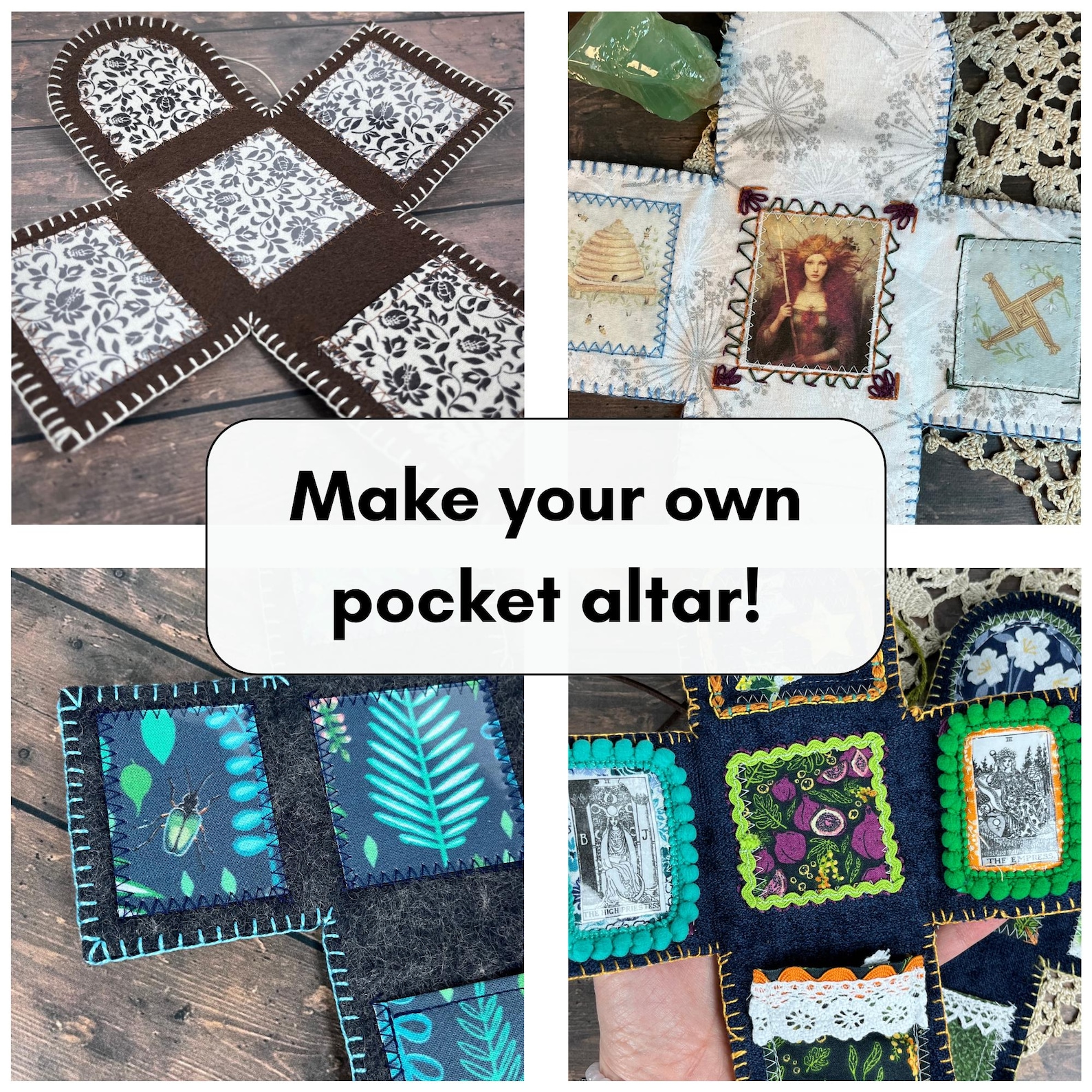 Pocket Altar Pattern and Instructions. Printed and Mailed to You - Etsy