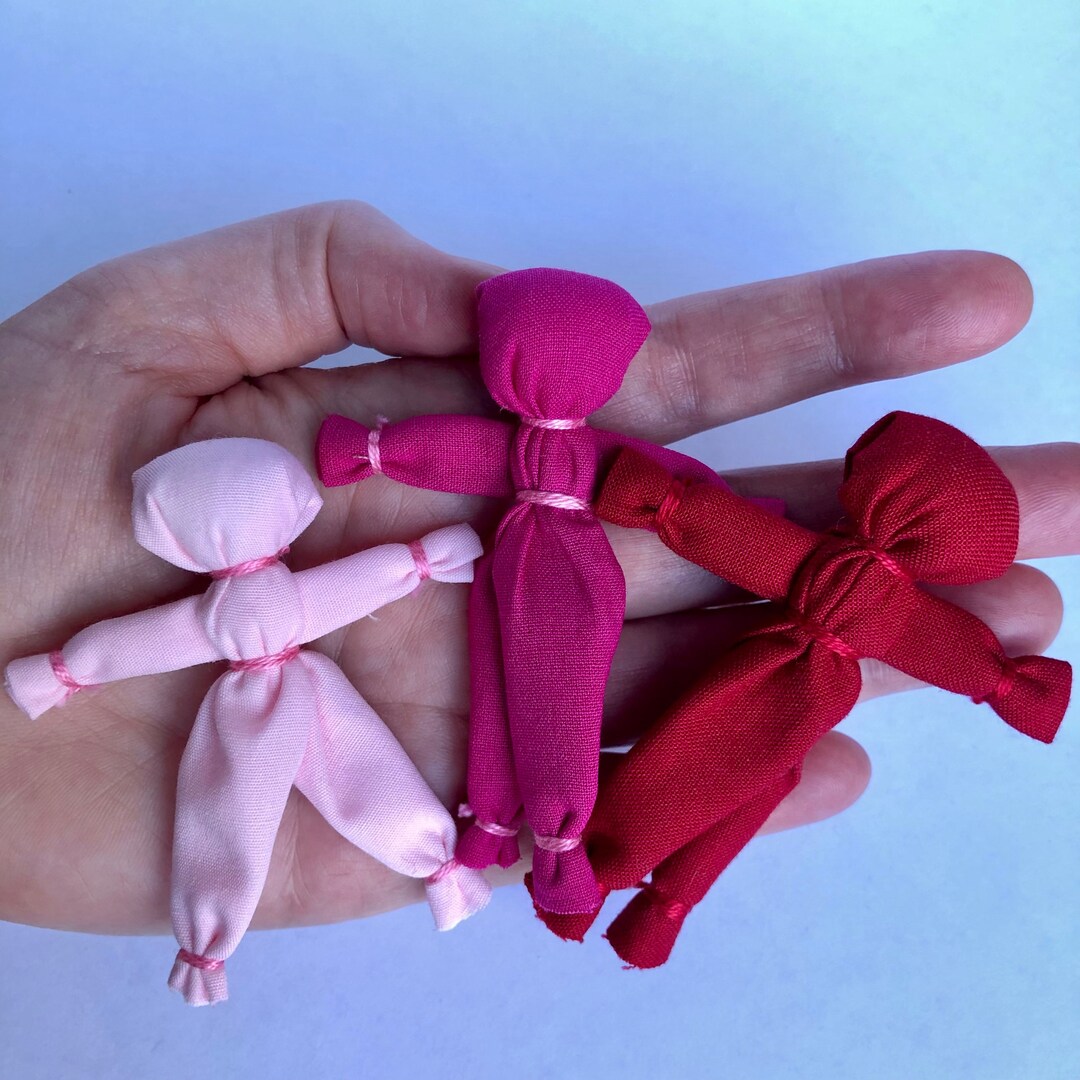 Mini Poppet Spell Doll and Mini Zine poppet Has Never Been Pierced Made ...
