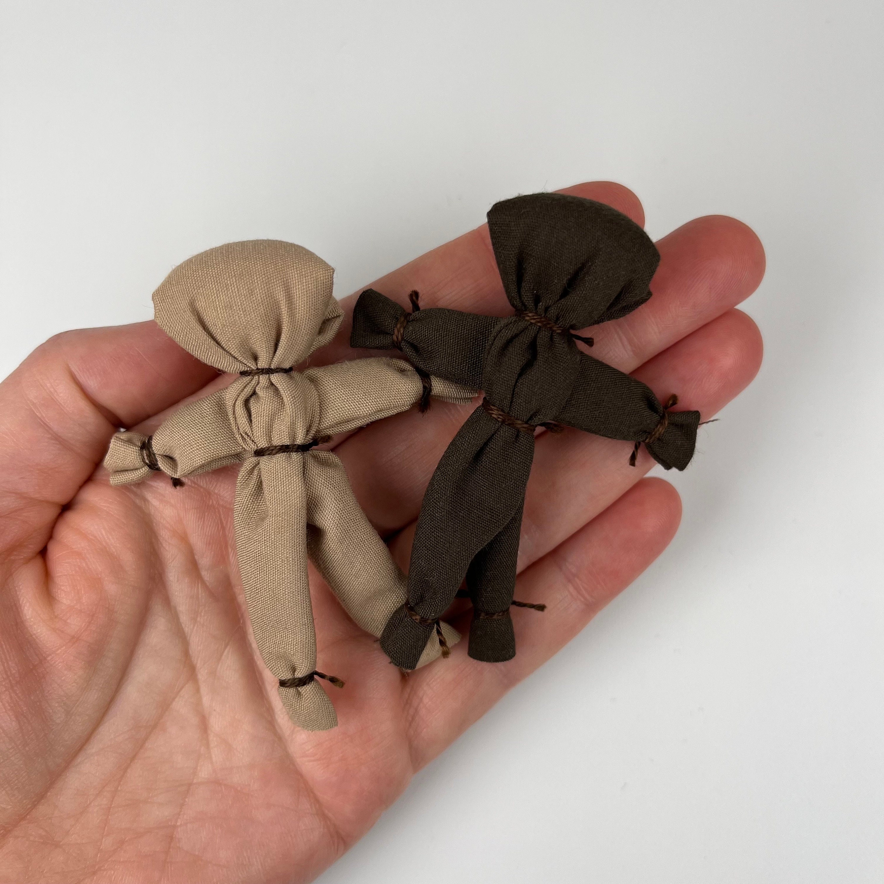 Mini Poppet Spell Doll and Mini Zine poppet Has Never Been Pierced Made ...