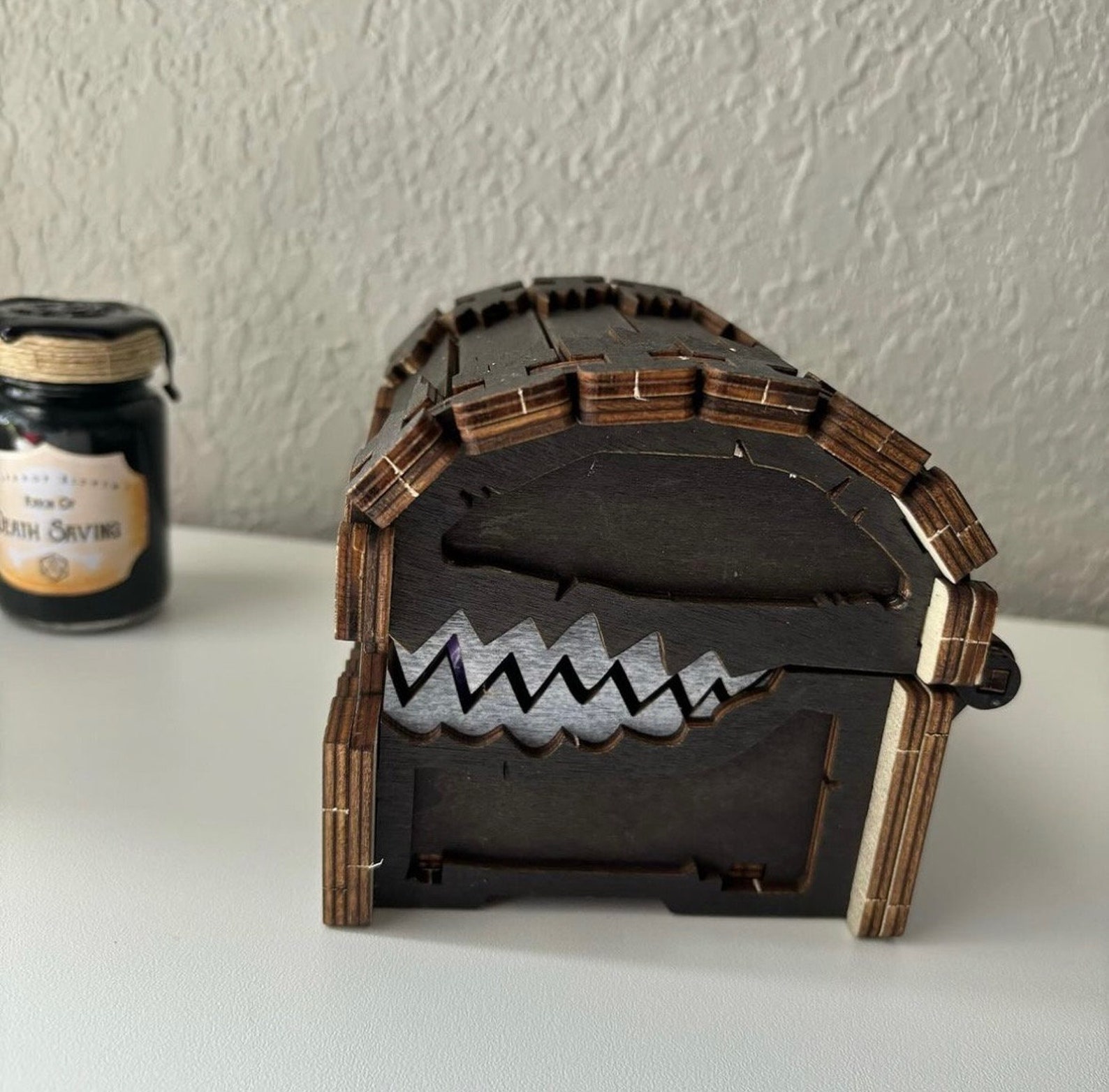 Mimic Chest RPG Storage Dice Box Treasure Chest Prop Table Top Gaming ...