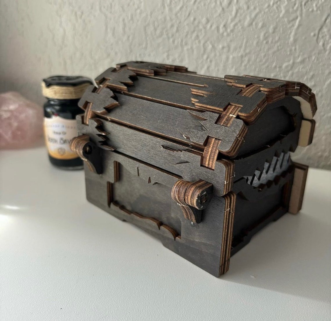 Mimic Chest RPG Storage Dice Box Treasure Chest Prop Table Top Gaming ...