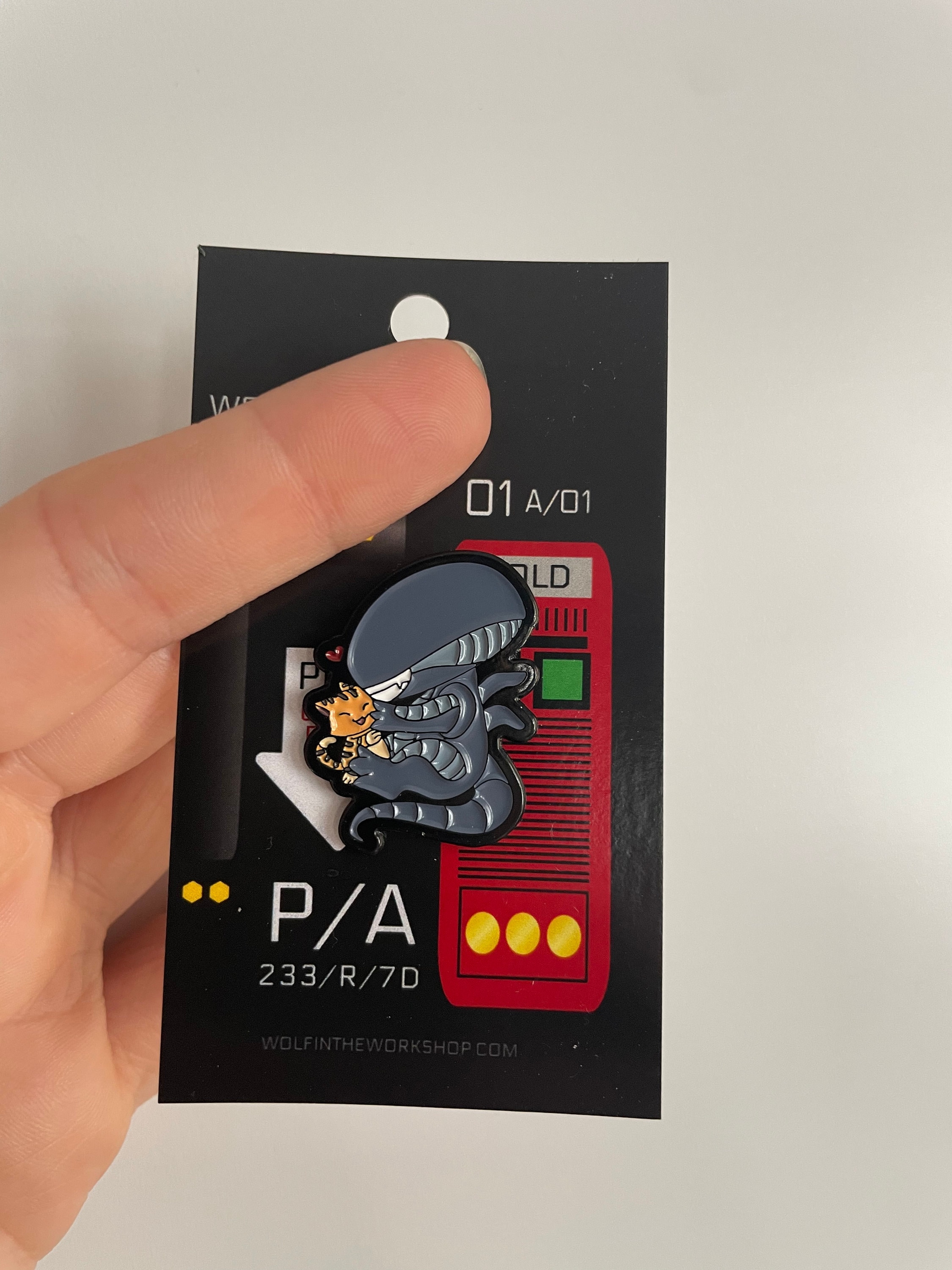 Alien Movie Jonesy Enamel Horror Movie Pin | Horror Art | Alien Pop Art ...