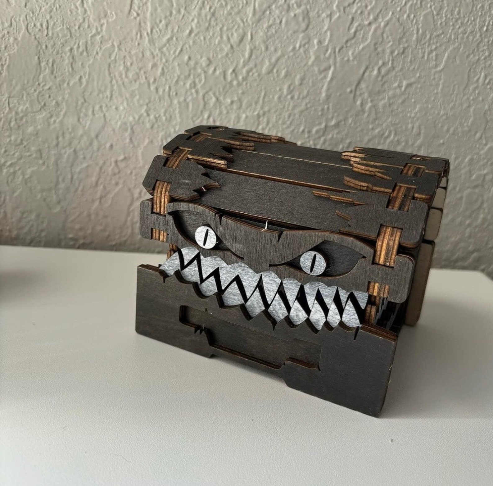 Mimic Chest RPG Storage Dice Box Treasure Chest Prop Table Top Gaming ...