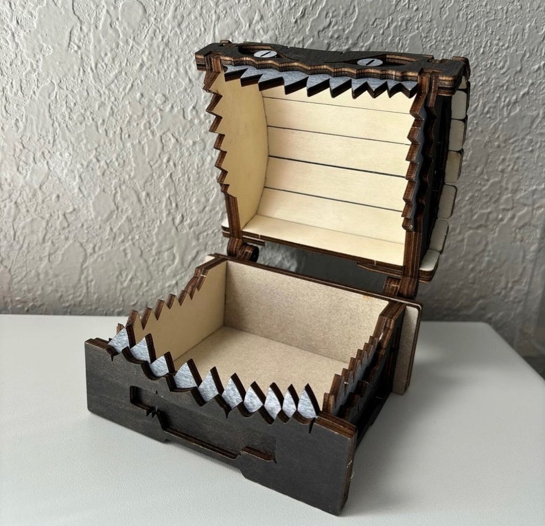 Mimic Chest RPG Storage Dice Box Treasure Chest Prop Table Top Gaming ...