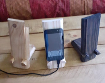 Pine Phone Stand | Etsy