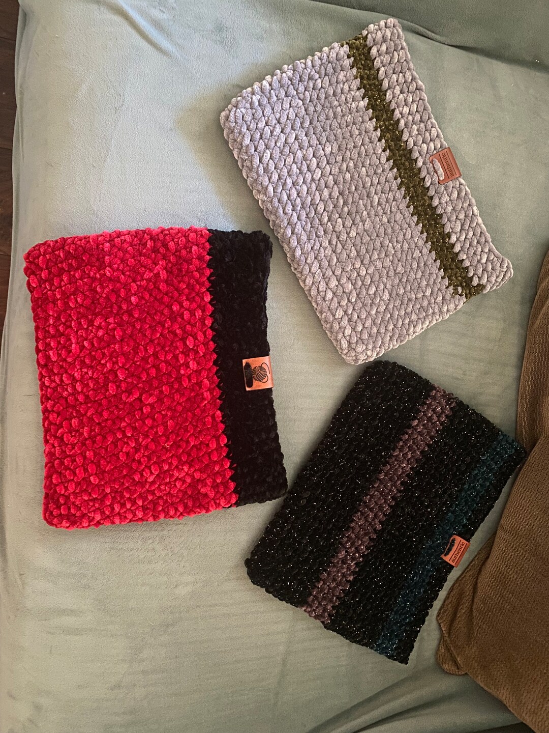 Hand Knit Book Covers - Etsy