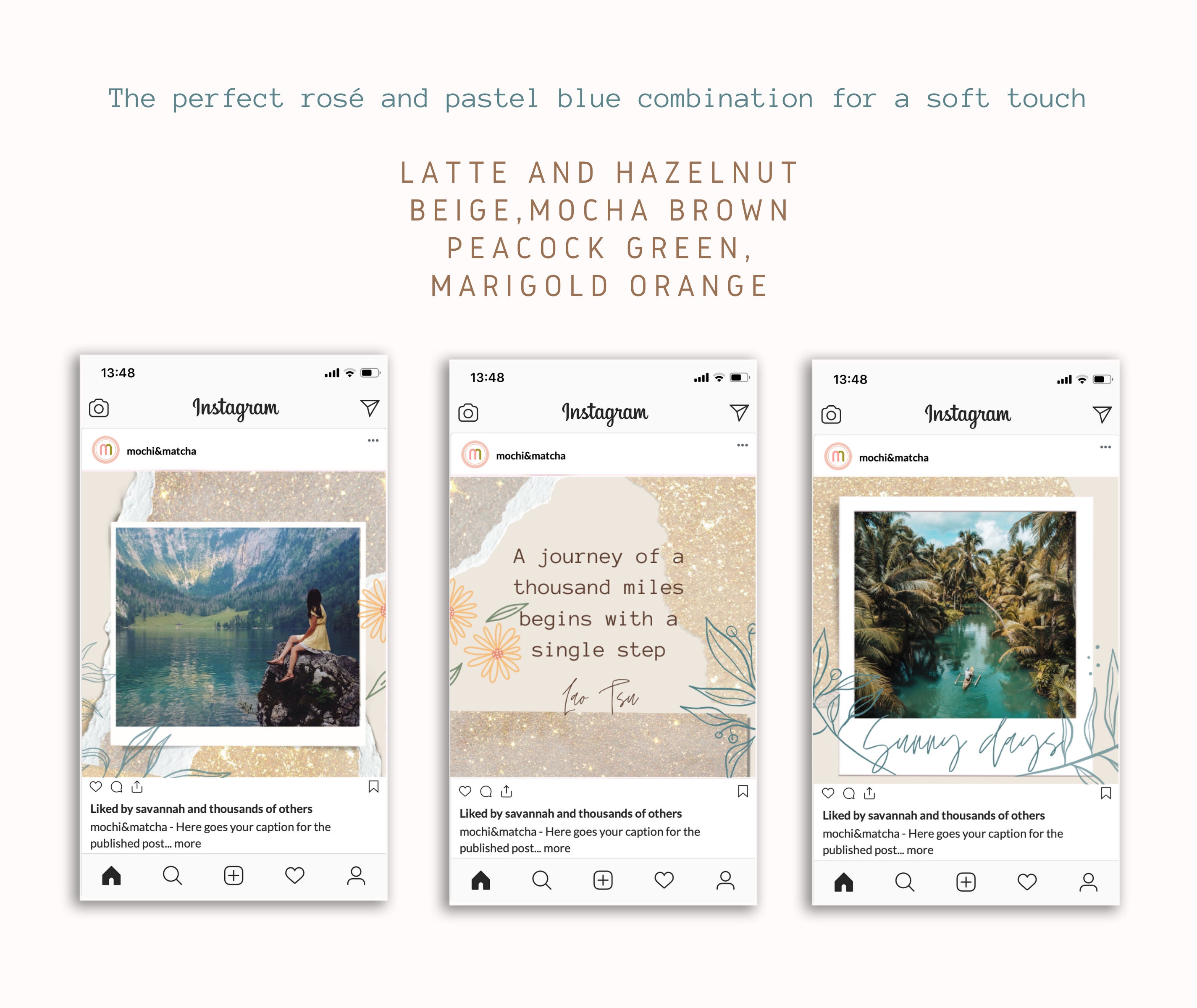 Wanderlust Instagram Template for Travel Agent | Travel Instagram ...