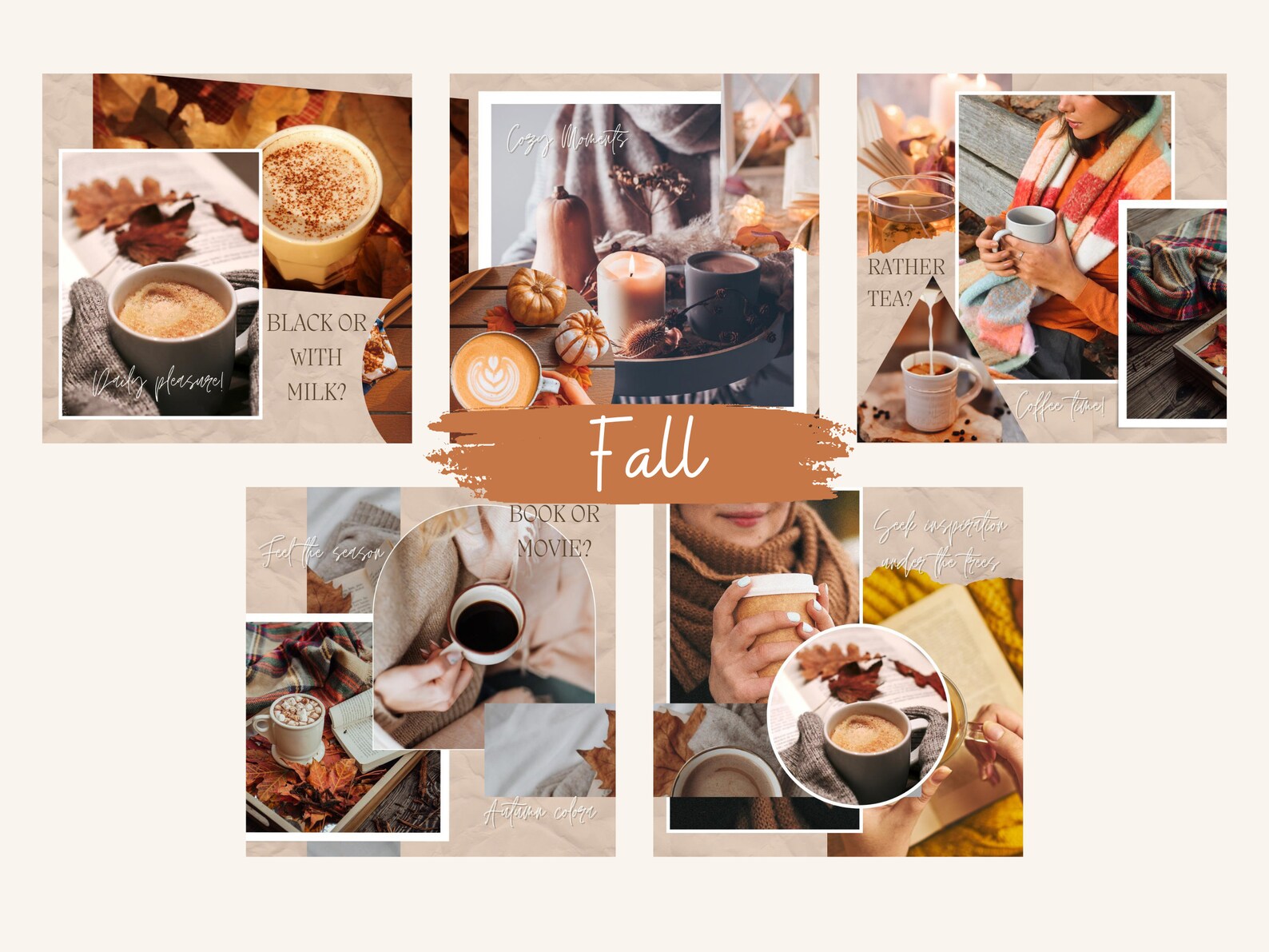 Instagram Carousel Template for Canva, Photo Collage for Instagram ...