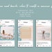 Beach Themed Instagram Templates, Sea Instagram Puzzle Feed, Turquoise ...