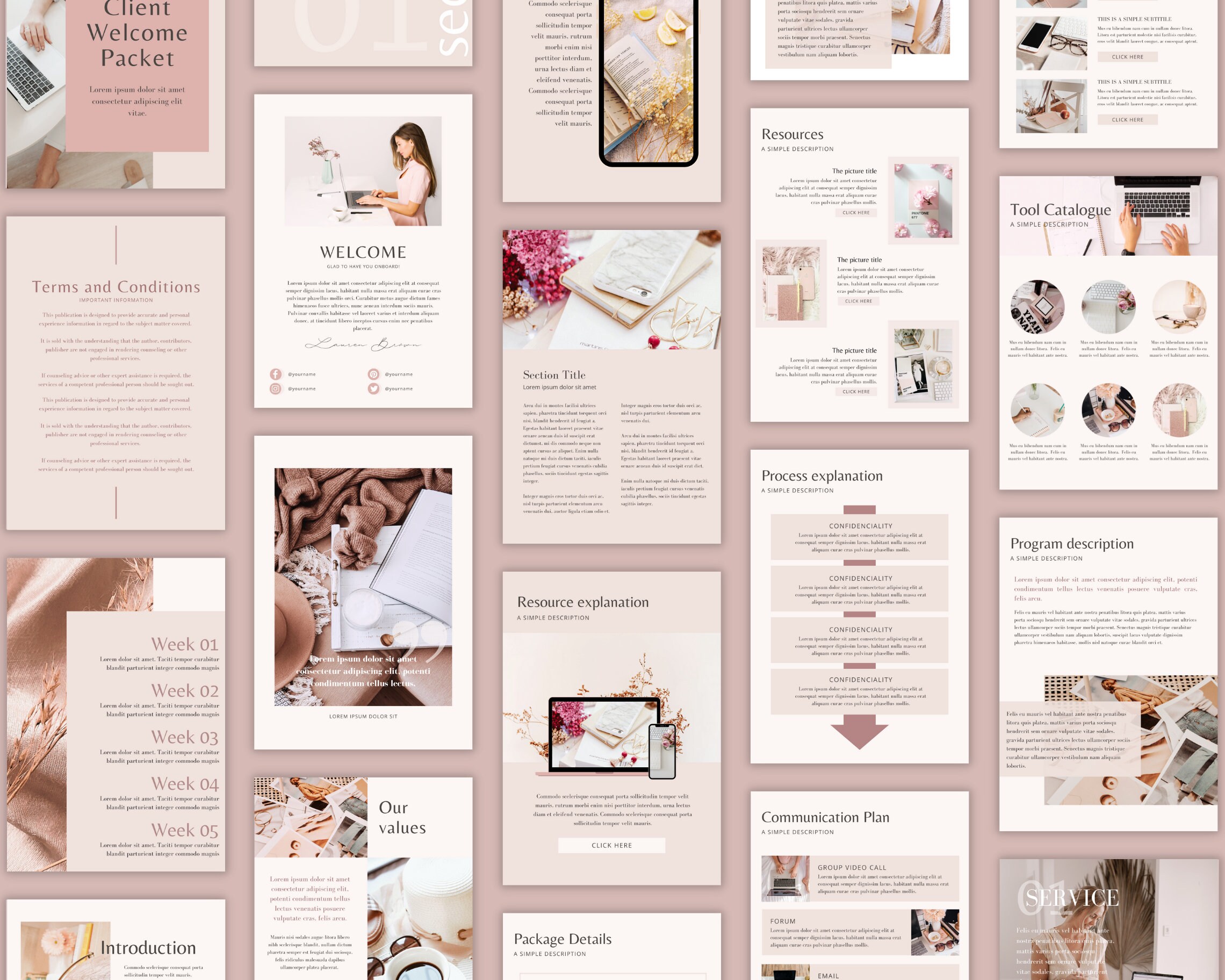 Client Welcome Packet Template Client Onboarding Guide Service And