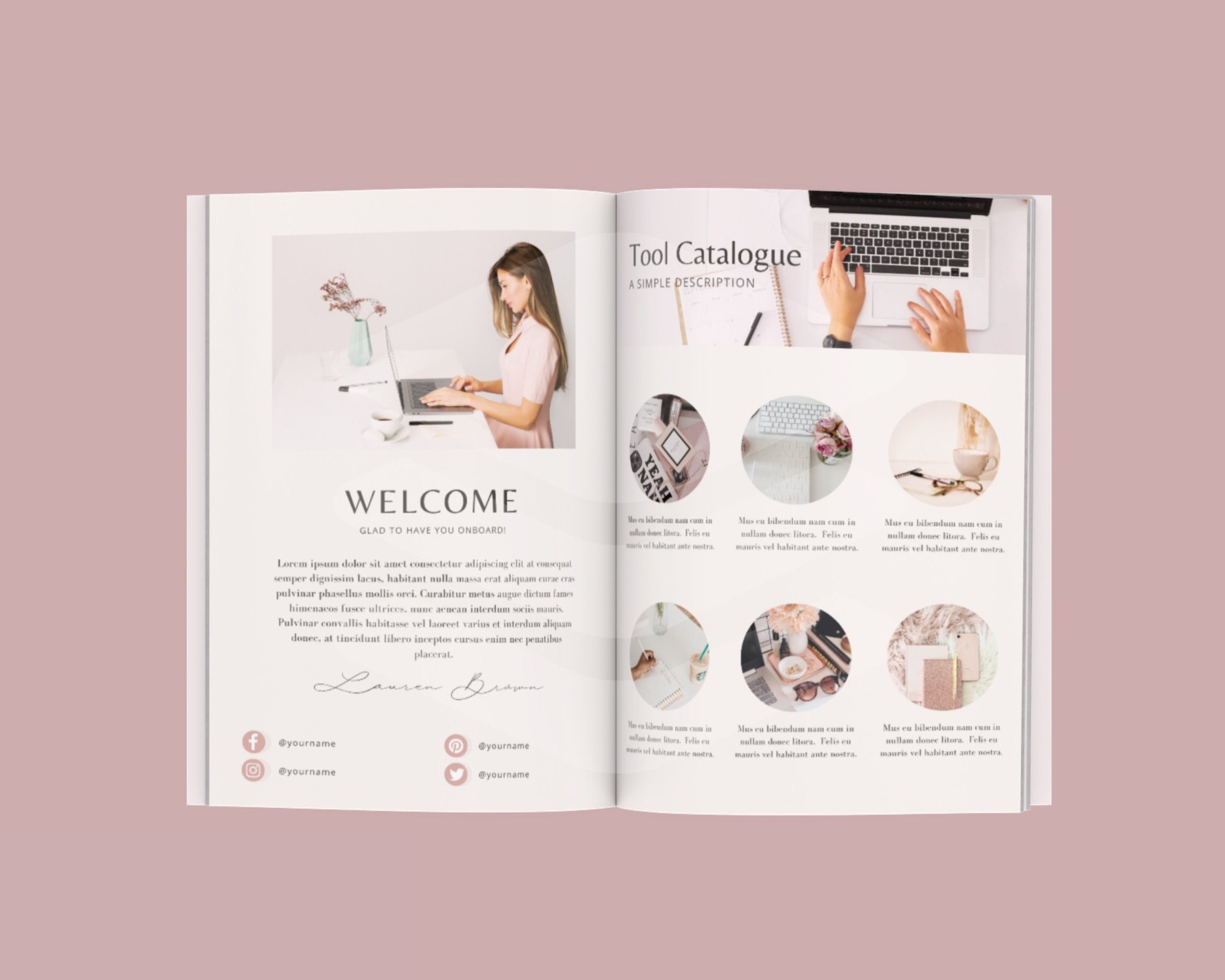 Client Welcome Packet Template Client Onboarding Guide Service And