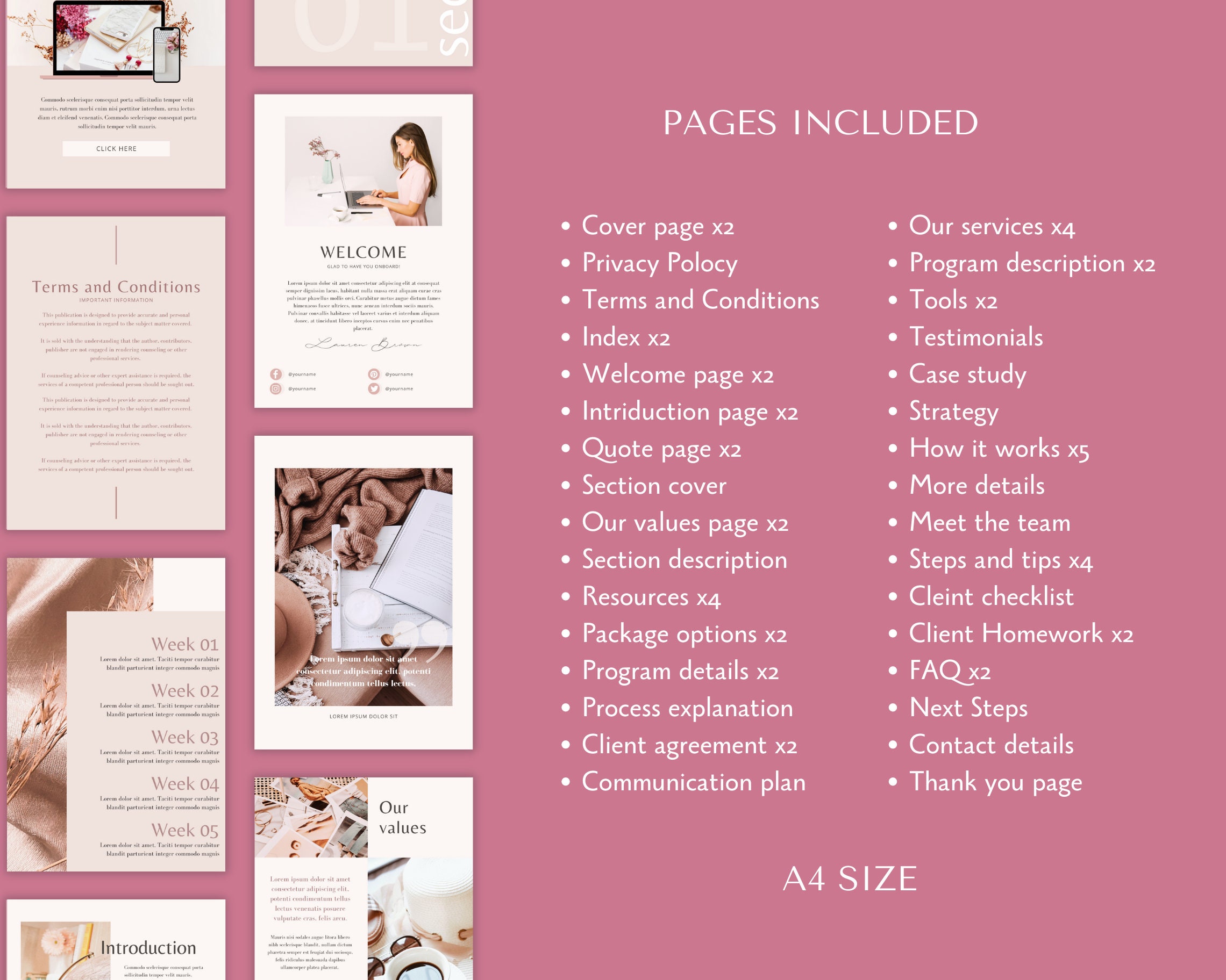Client Welcome Packet Template Client Onboarding Guide Service And