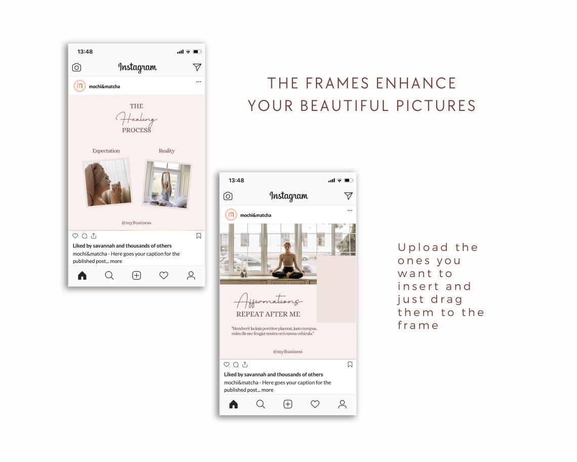 Self Love Coach Templates Self Love Instagram Posts Coach - Etsy