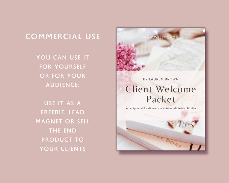 Client Welcome Packet Template, Client Onboarding Guide, Service and ...