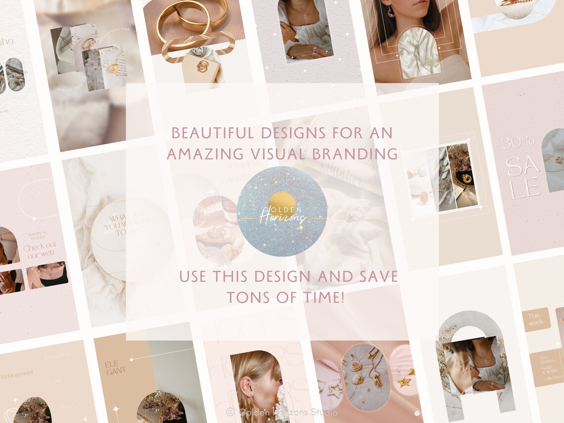 Jewelry Instagram Story Templates Jewellery IG Stories - Etsy