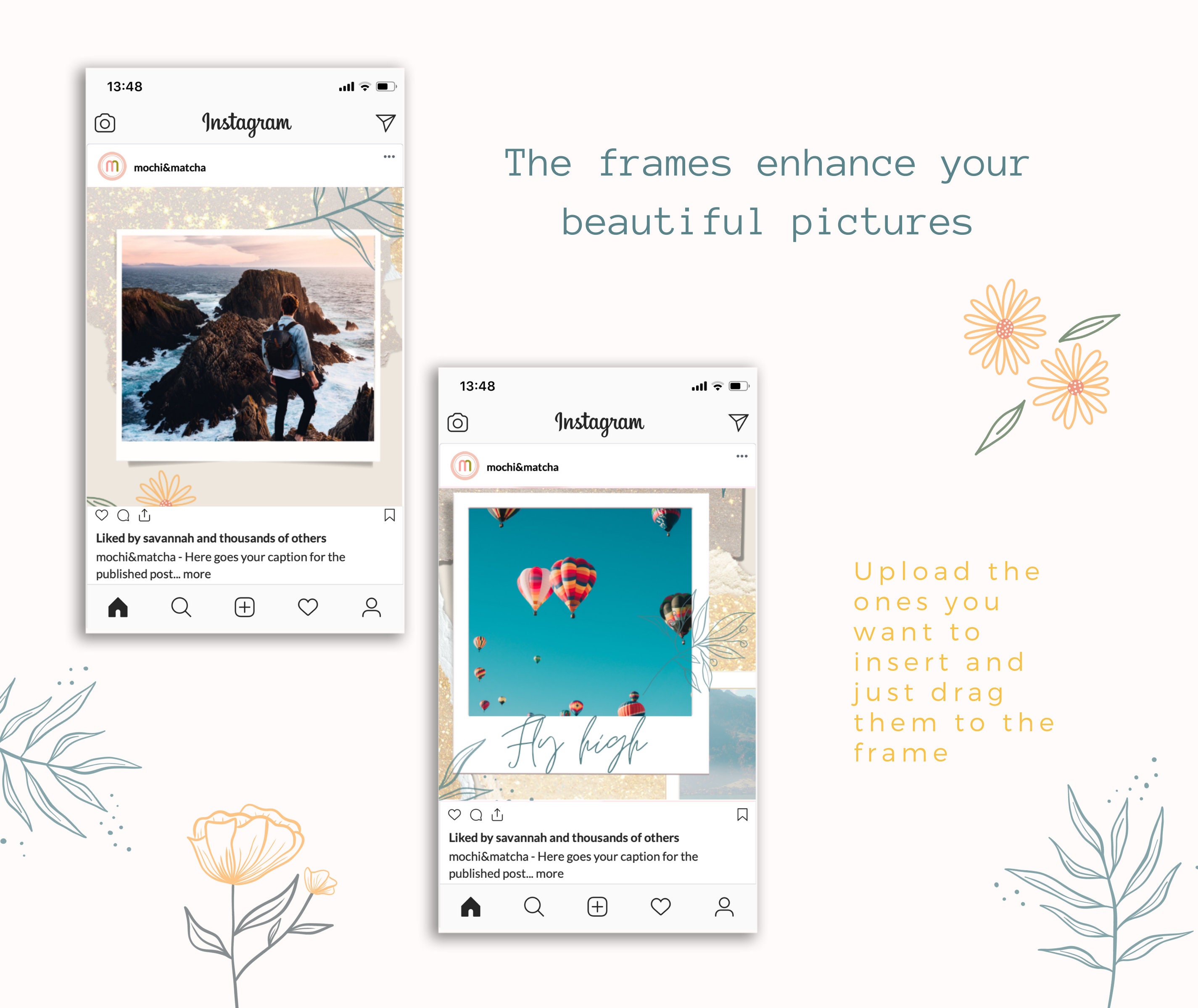 Wanderlust Instagram Template for Travel Agent | Travel Instagram ...
