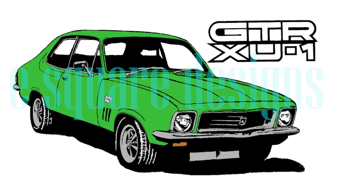 LJ GTR XU1 SVG Holden Torana Digital Download - Etsy