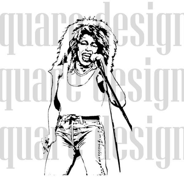 Tina Turner Png - Etsy
