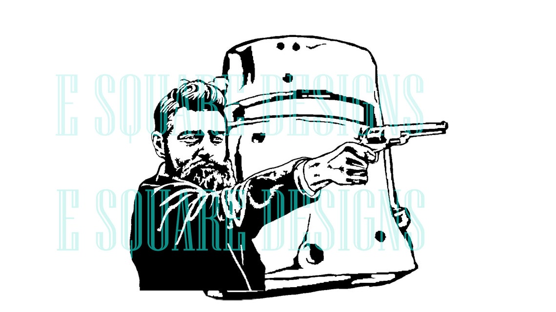 Ned Kelly SVG Dual Pack Australian Outlaw Wall Art T Shirt Design ...