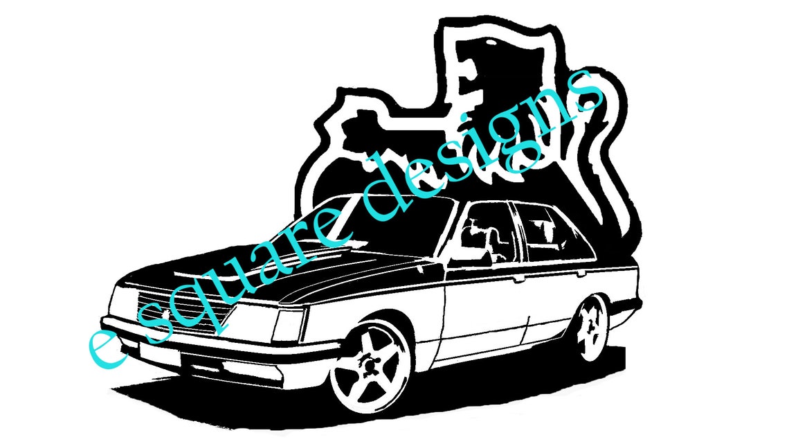 VH Commodore Holden SVG SL/E T Shirt Design - Etsy