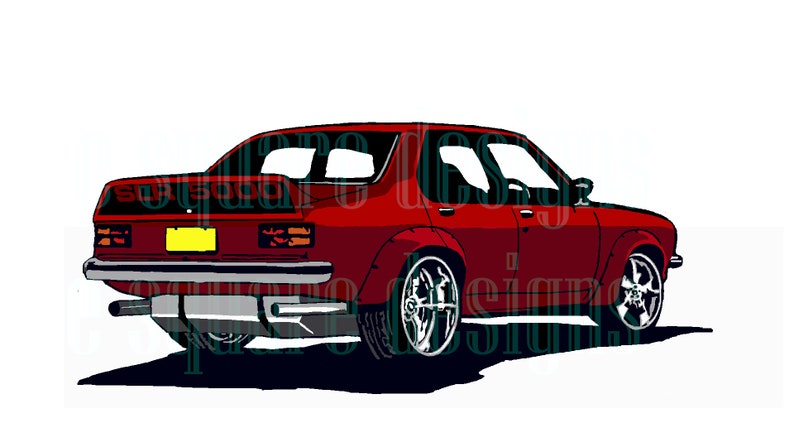 Holden Torana SVG SLR5000 Red - Etsy