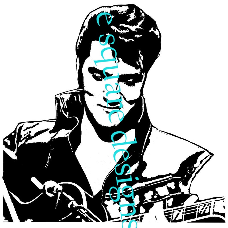 Elvis Presley Svg - Etsy