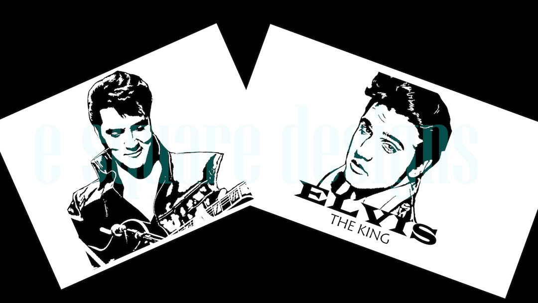 ELVIS SVG PNG Dual Pack - Etsy