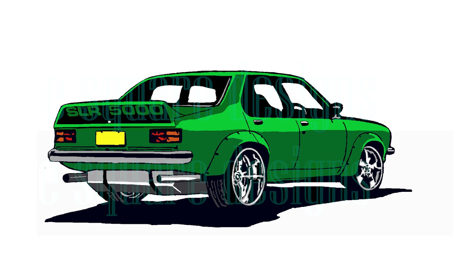 Holden Torana SLR 5000 SVG Green - Etsy