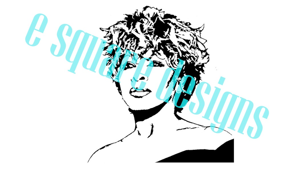 Tina Turner SVG - Etsy