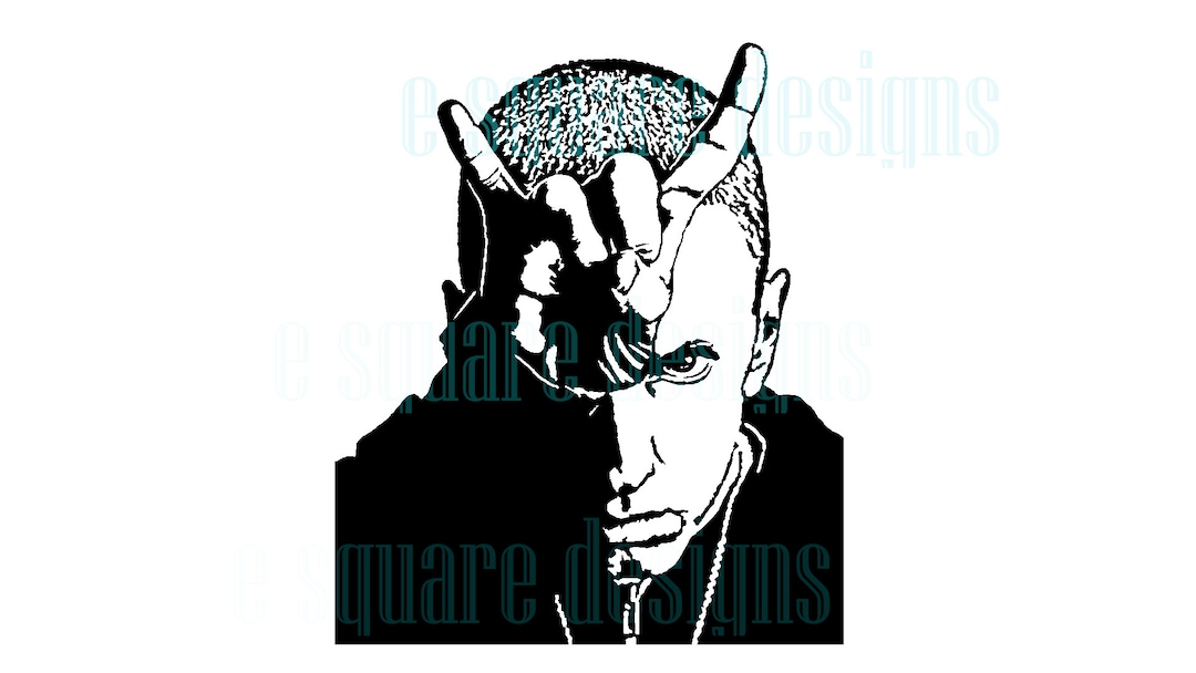 Eminem SVG Slim Shady SVG - Etsy