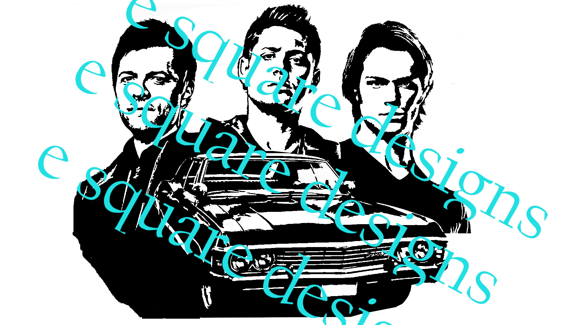 Supernatural SVG Wall Art T Shirt Design Digital Download - Etsy
