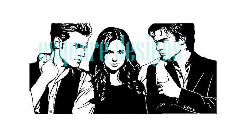 The Vampire Diaries SVG Double Pack - Etsy