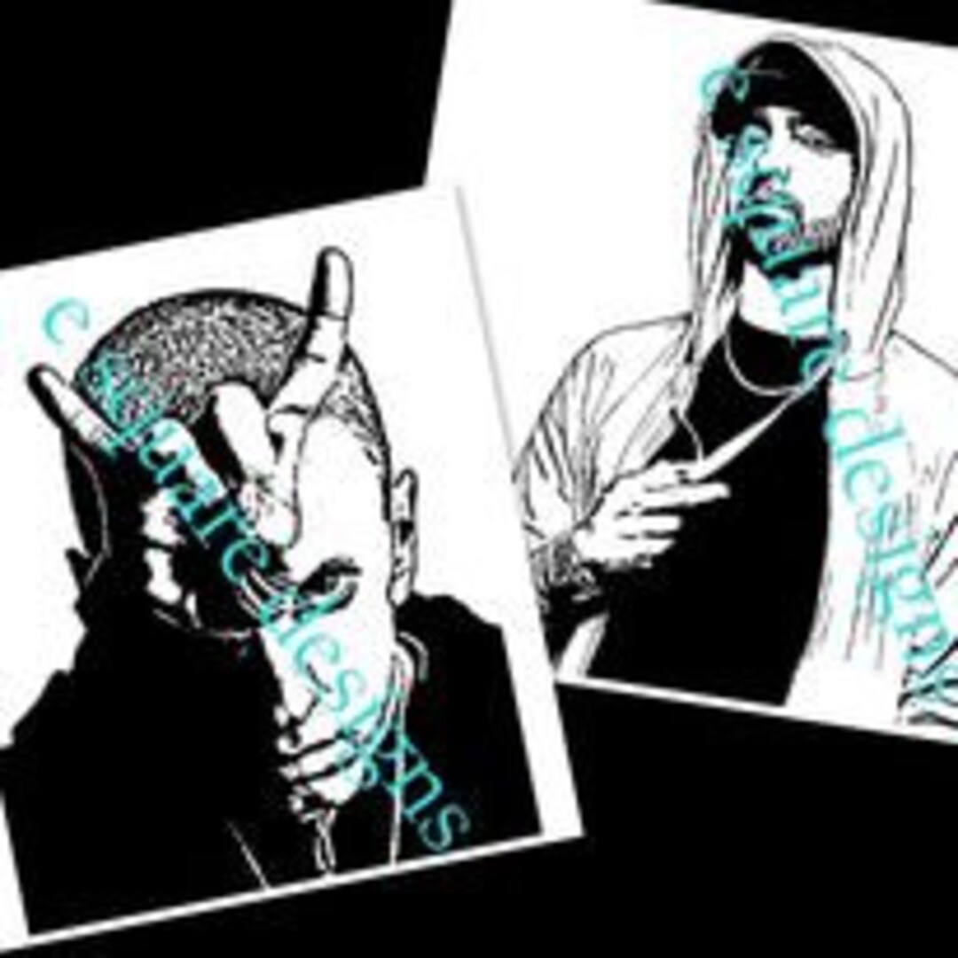 EMINEM PNG Dual Pack - Etsy