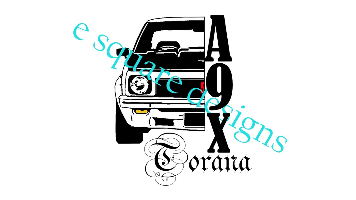 Holden Torana A9X Digital Download SVG - Etsy