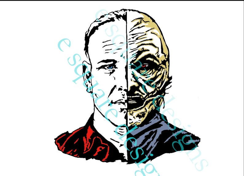 SLIPKNOT SVG Two Face Corey Taylor SVG - Etsy