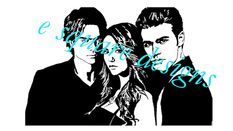 The Vampire Diaries SVG Vector File - Etsy