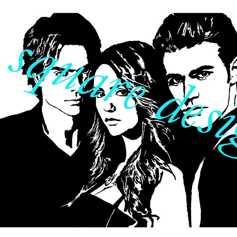 Vampire Diares Svg - Etsy